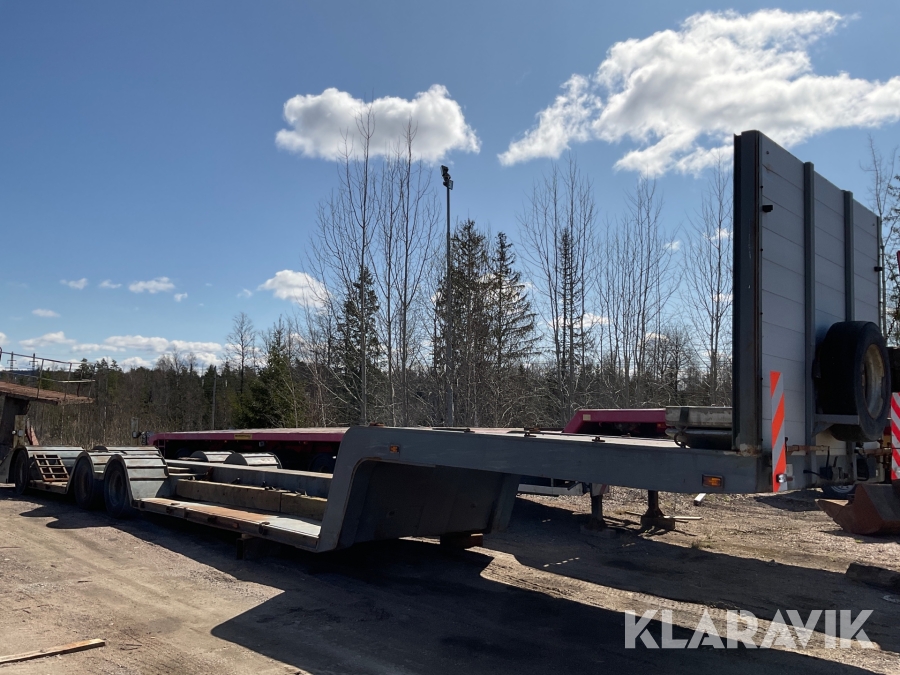 Skogsmaskinstrailer Lefab V3 145, Filipstad, Klaravik auktio