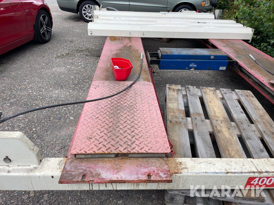 Fyrpelarlyft Stertil Koni ST-4040, Karlskrona, Klaravik aukt