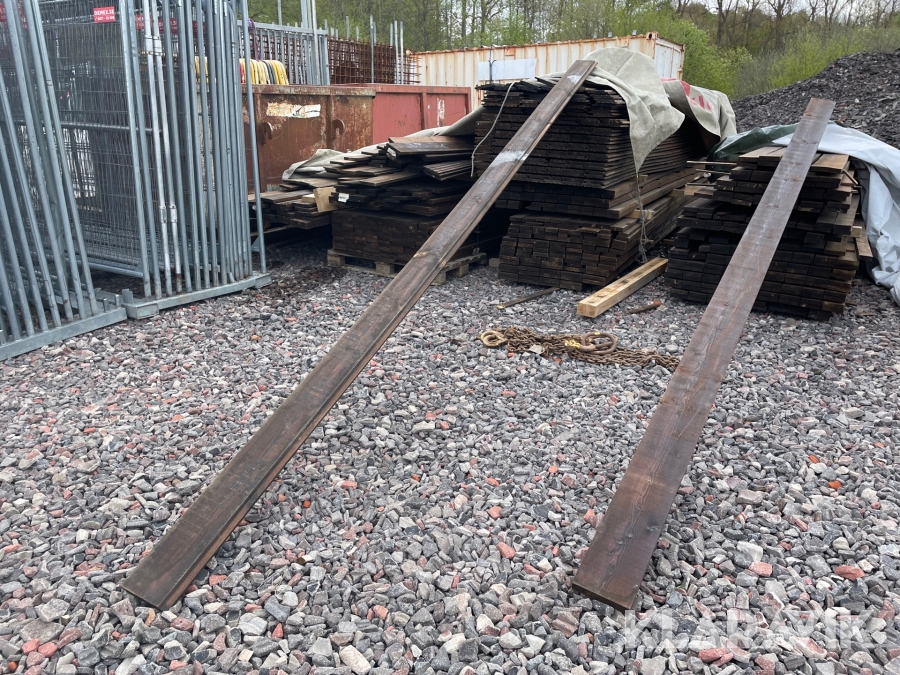 Linoljetryckt panelvirke Bitus Linax, Mölndal, Klaravik auk