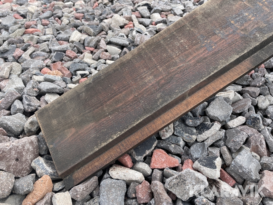 Linoljetryckt panelvirke Bitus Linax, Mölndal, Klaravik auk