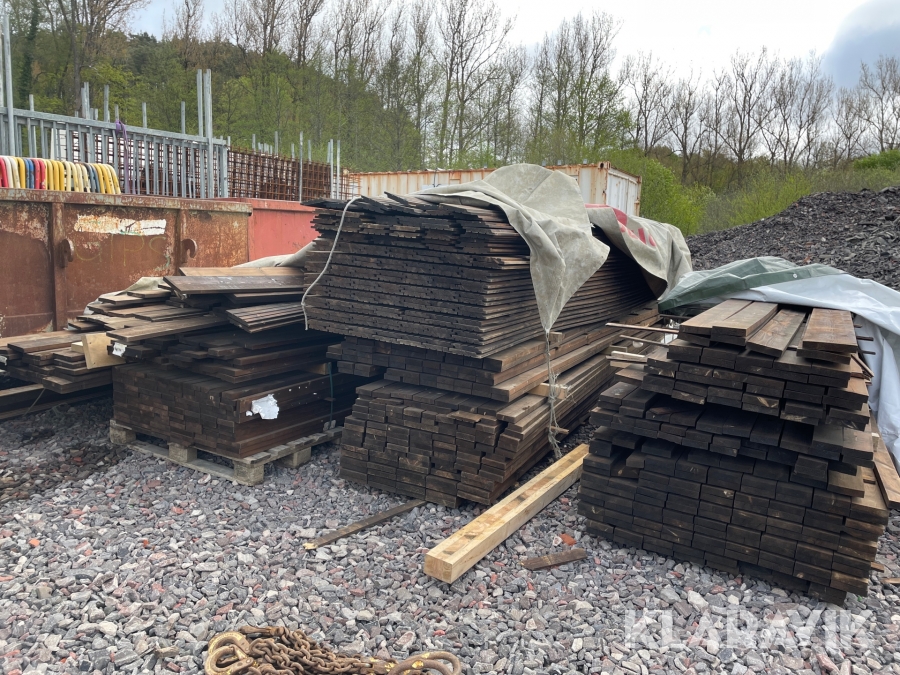 Linoljetryckt panelvirke Bitus Linax, Mölndal, Klaravik auk