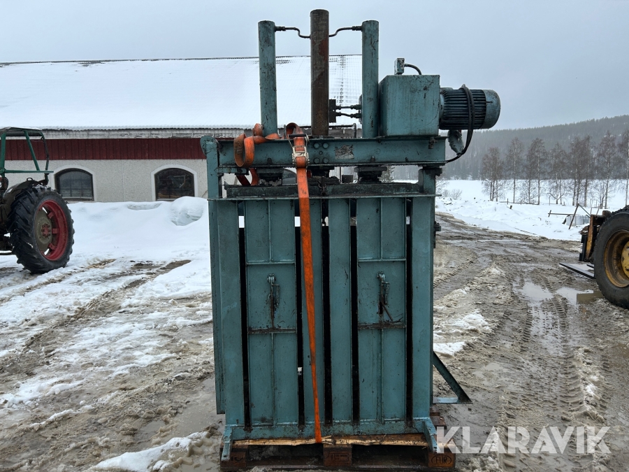 Plastpress SP12C, Örnsköldsvik, Klaravik auktioner