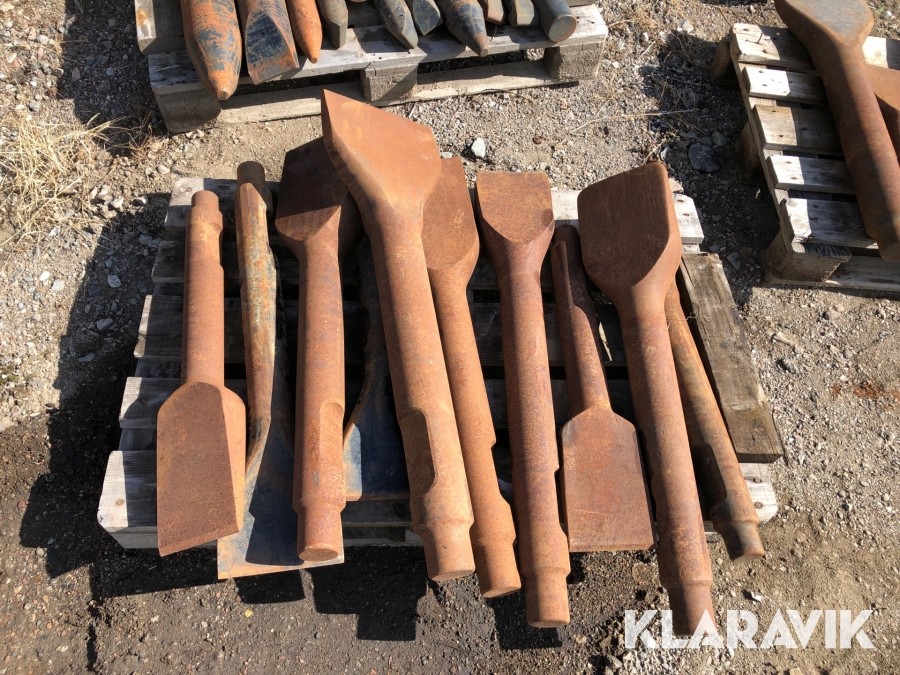 Spett och mejslar 32 st