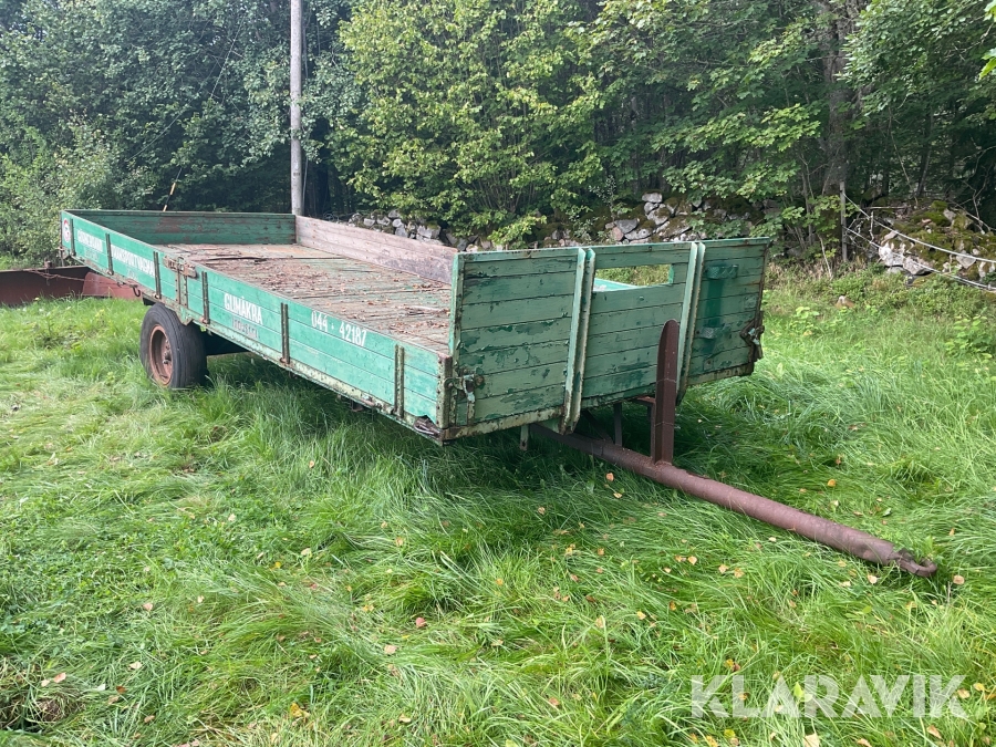 Flakvagn Grönebrand, Älmhult, Klaravik auktioner