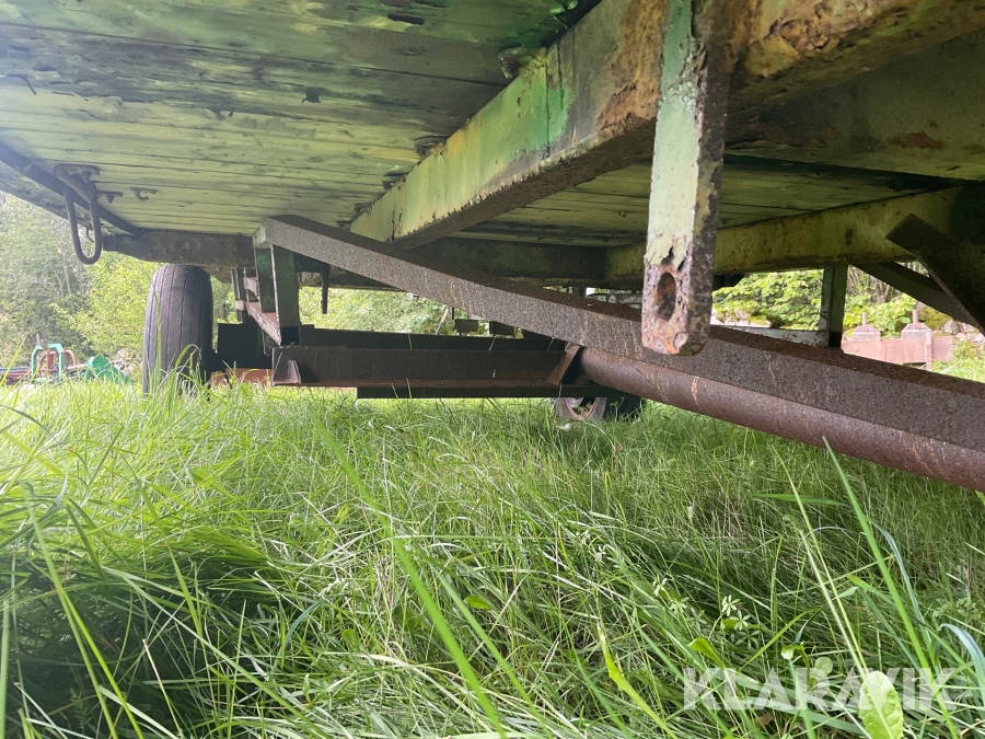 Flakvagn Grönebrand, Älmhult, Klaravik auktioner