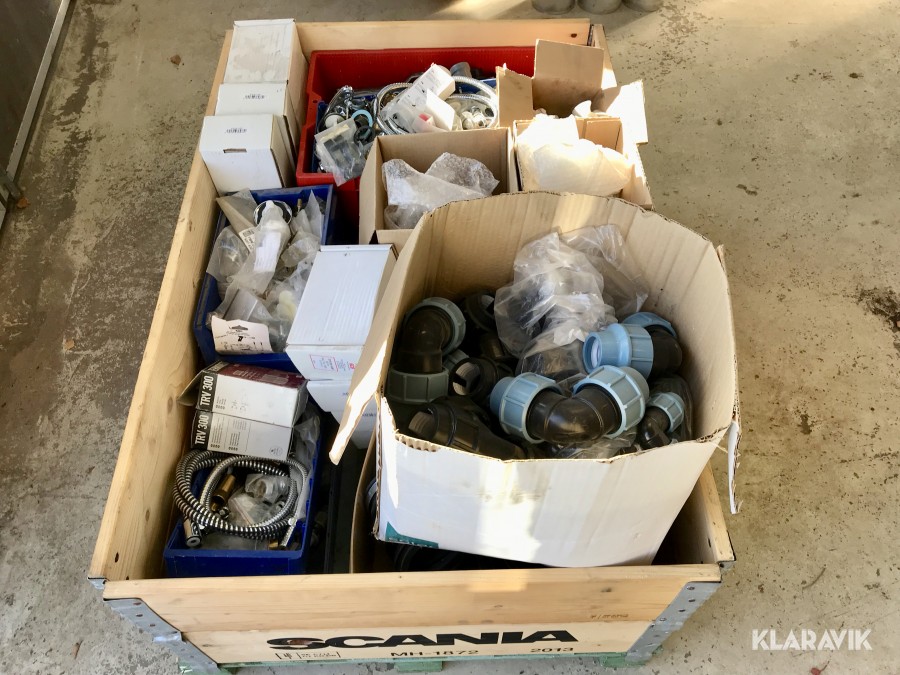Klaravik Auktioner | Diverse VVS delar