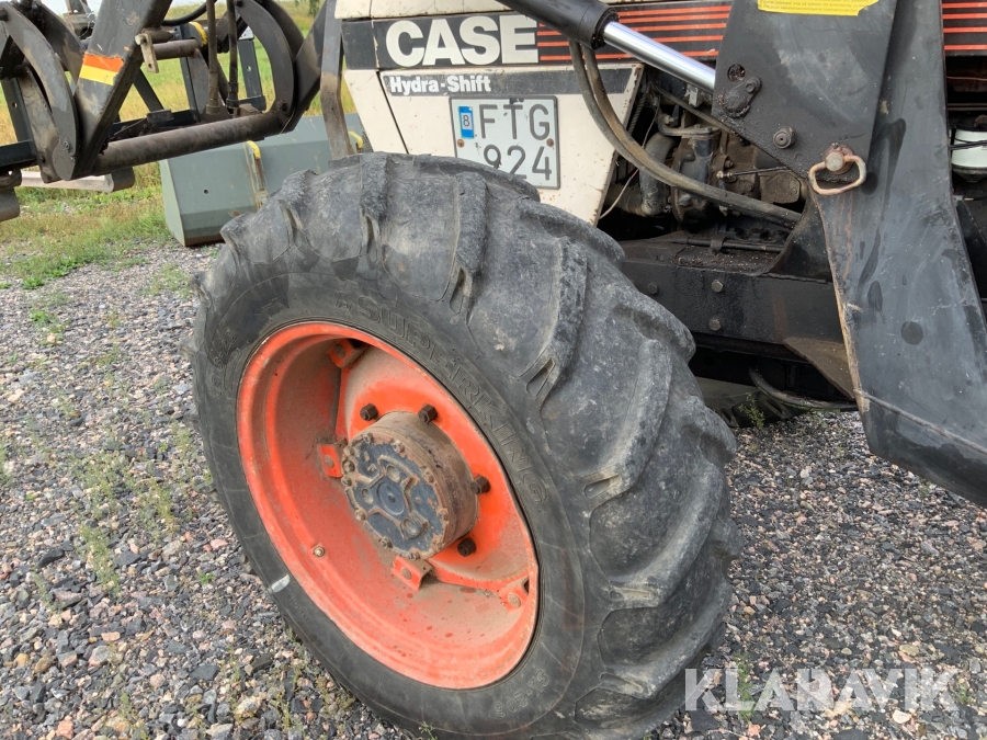 Traktor med lastare Case 1694