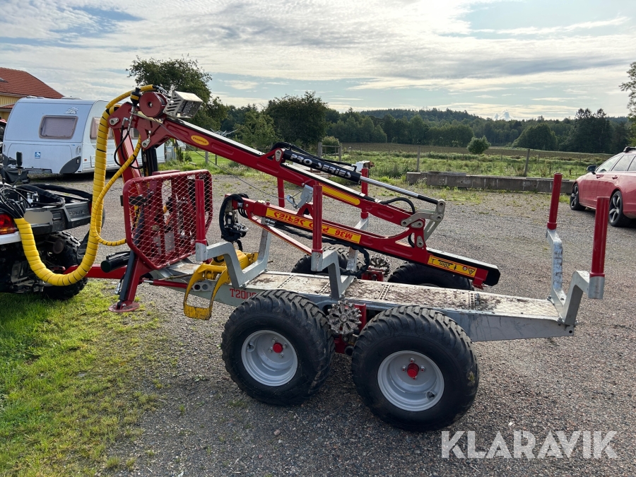 Skogskärra Kranman T2000EX, Ale, Klaravik auktioner