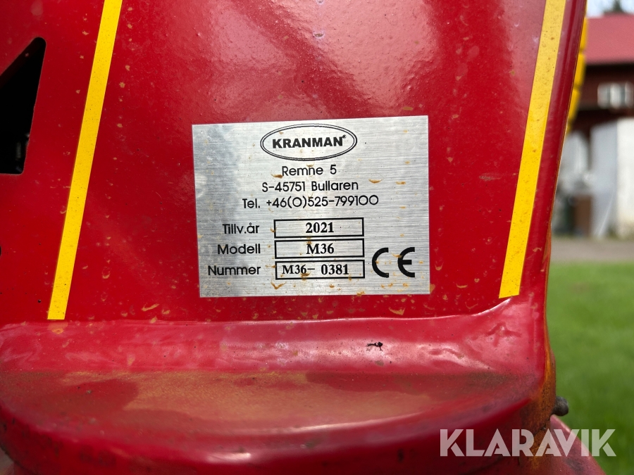 Skogskärra Kranman T2000EX, Ale, Klaravik auktioner