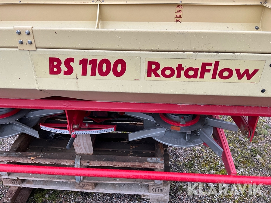Gödningsspridare Vicon BS 1100 rotaflow, Nyköping, Klaravik