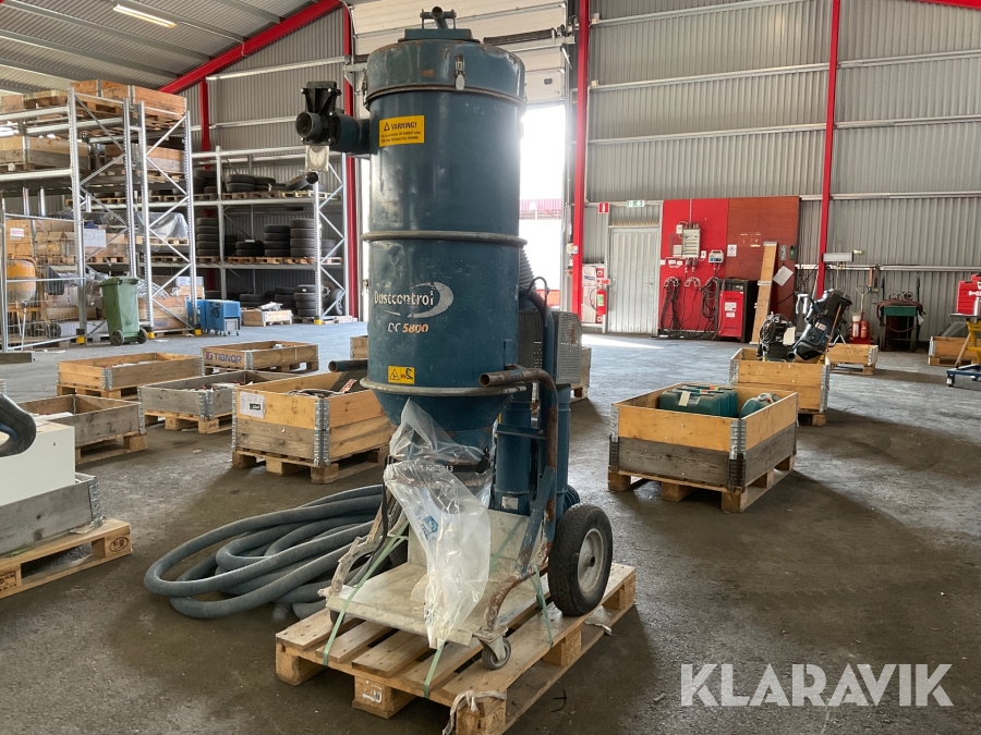 Stoftavskiljare Dustcontrol DC 5800 C, Jönköping, Klaravik a