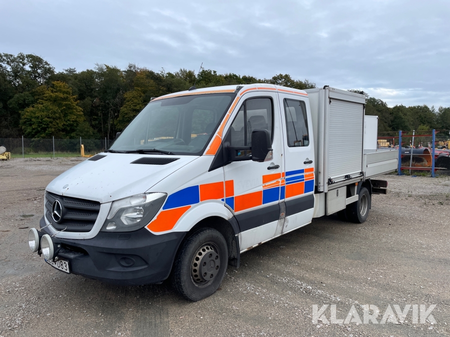Lastbil Mercedes-Benz Sprinter, Uddevalla, Klaravik auktione