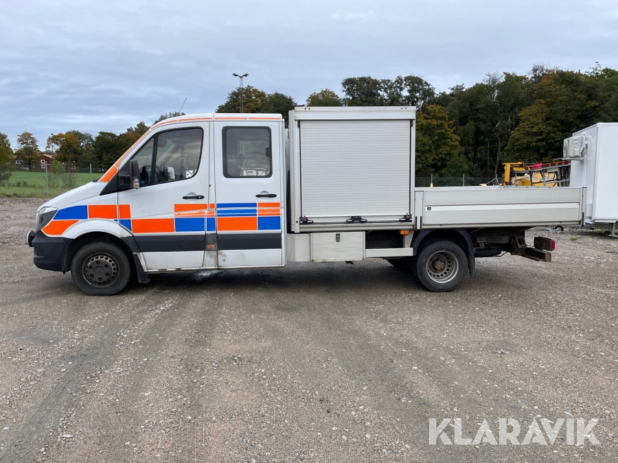 Lastbil Mercedes-Benz Sprinter, Uddevalla, Klaravik auktione