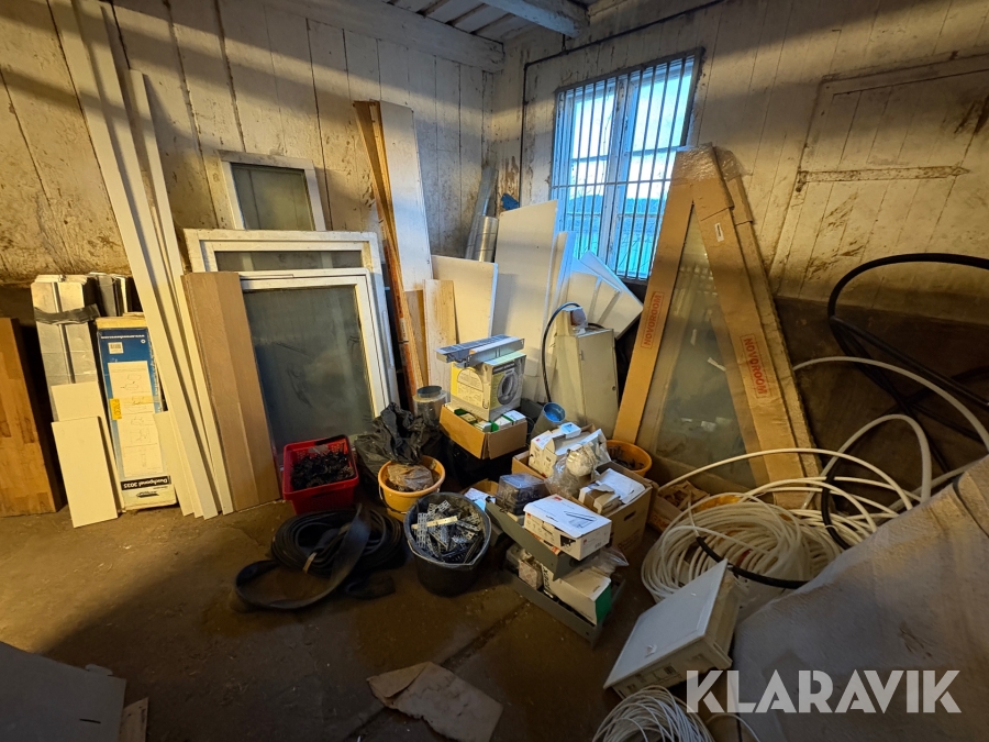 Blandat byggmaterial, Göteborg, Klaravik auktioner