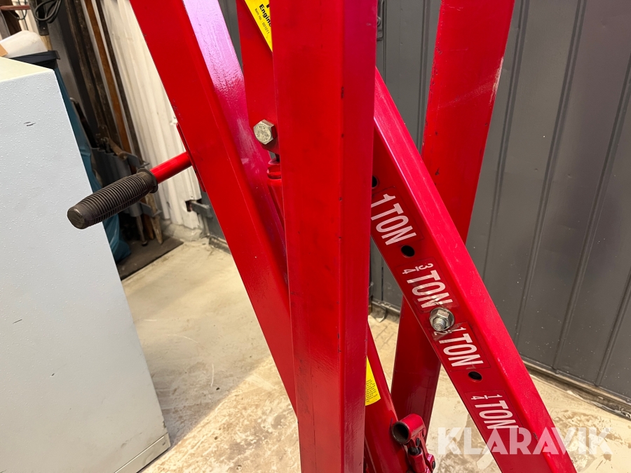 Motorlyft Hamron 1 ton, Södertälje, Klaravik auktioner