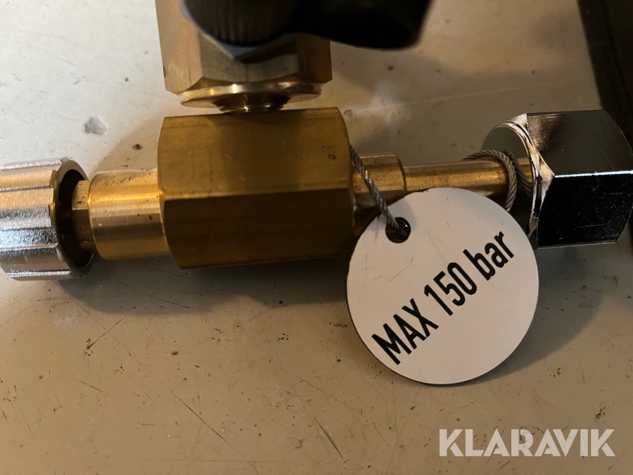 Regulator för provtryckning Daemo, Lidingö, Klaravik auktion