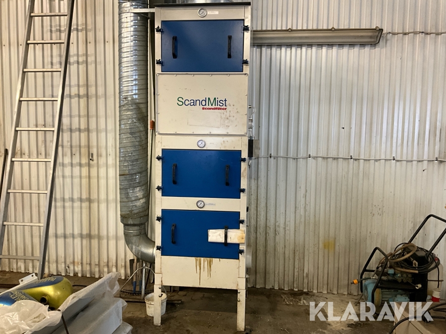 Utsug/oljedimavskiljare ScandMist MA 200 D, Kristinehamn, Kl