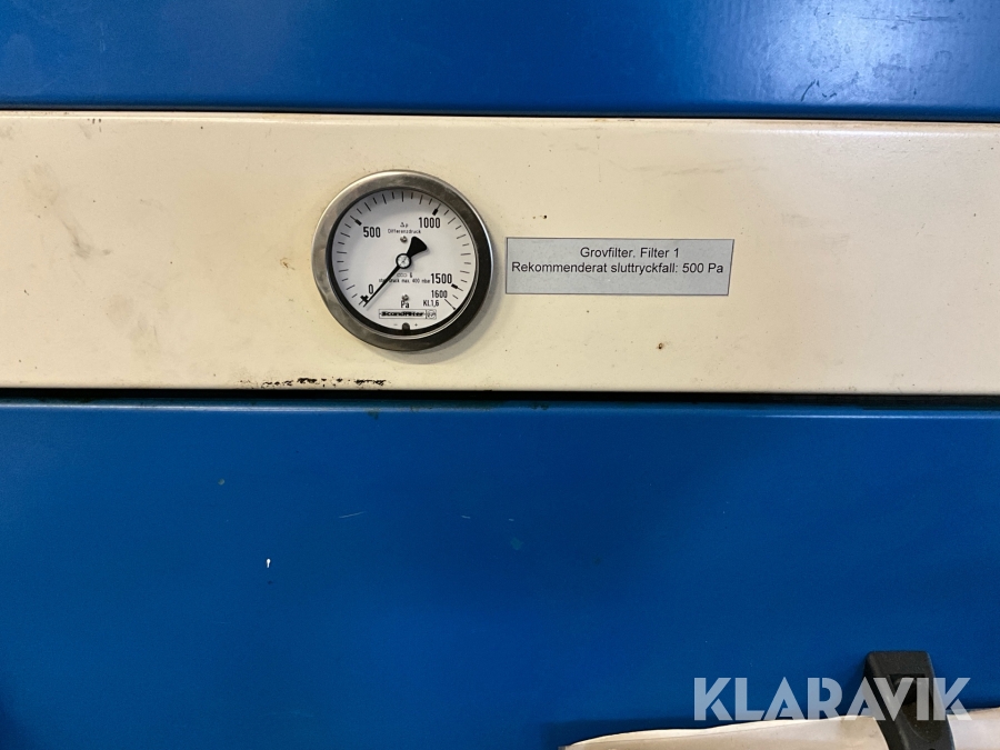 Utsug/oljedimavskiljare ScandMist MA 200 D, Kristinehamn, Kl