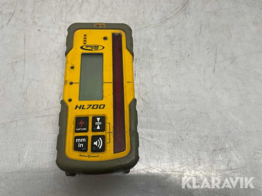 Lasermottagare Spectra HL700, Svalöv, Klaravik auktioner