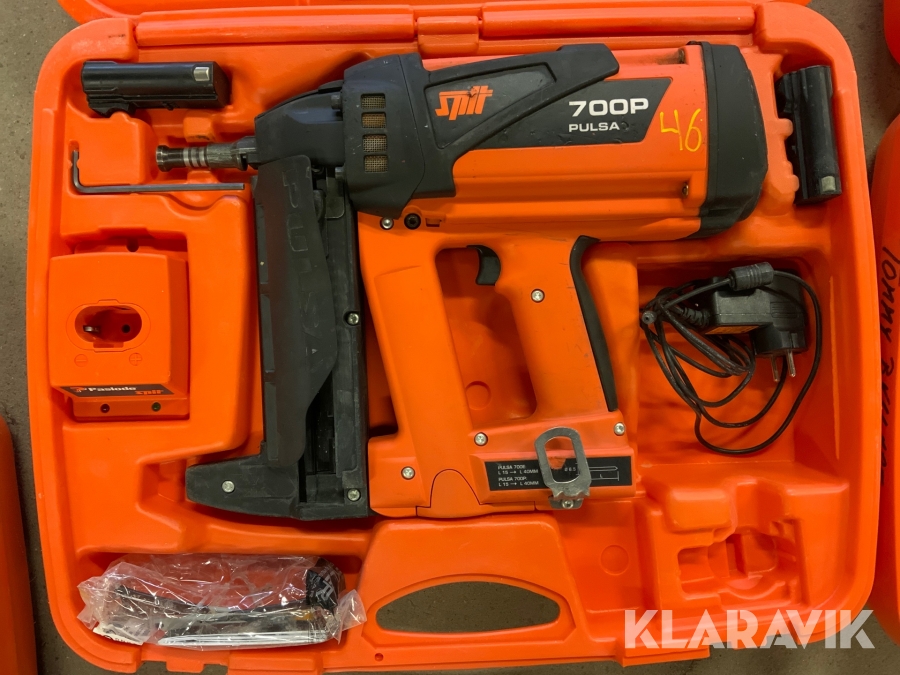 Spikpistol Spit 700P Pulsa, Vårgårda, Klaravik auktioner