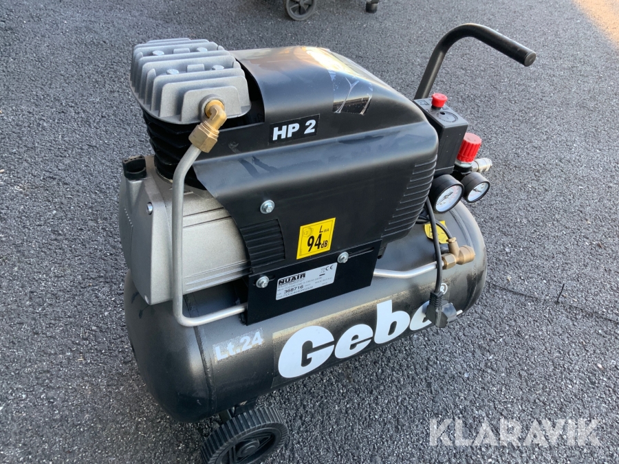 Klaravik Auktioner | Kompressor Gebe Fc2/24E