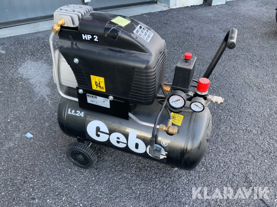 Klaravik Auktioner | Kompressor Gebe Fc2/24E