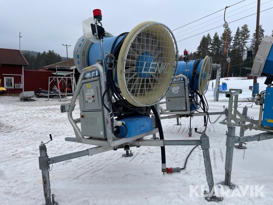 Snökanon Lenko ST5, Leksand, Klaravik auktioner
