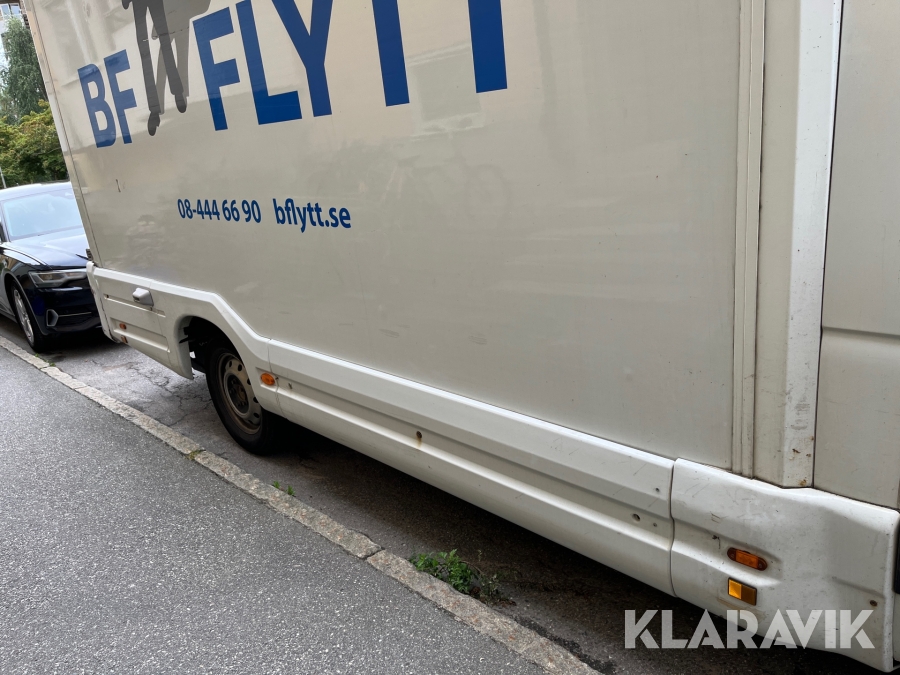 Flyttbil Renault Master, Stockholm, Klaravik auktioner