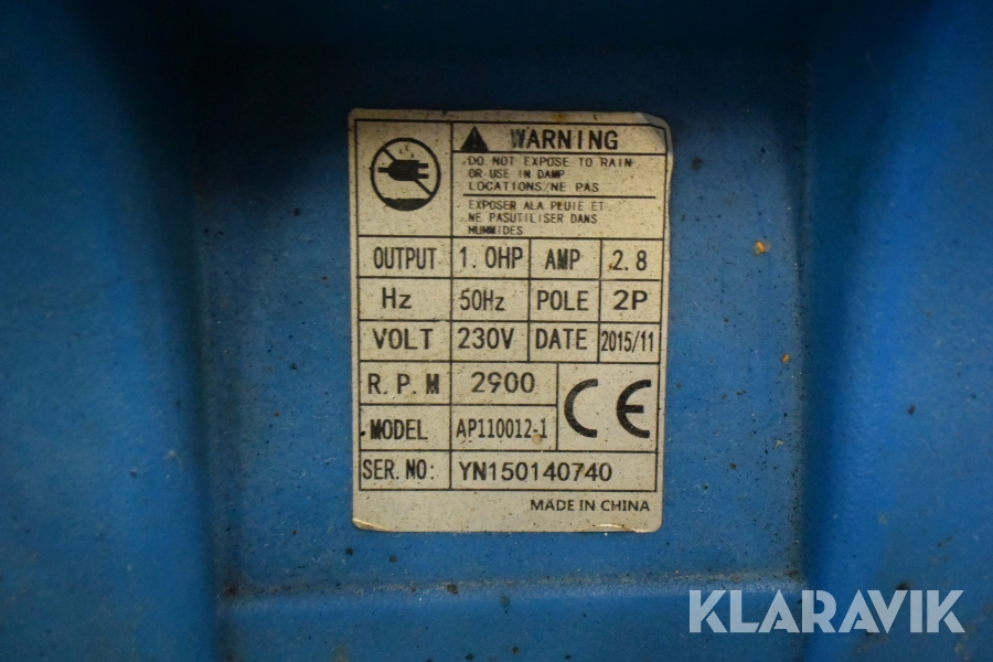 Klaravik Auktioner | Ventilationsfläkt 2st Staring Vaf 300 el 230 volt