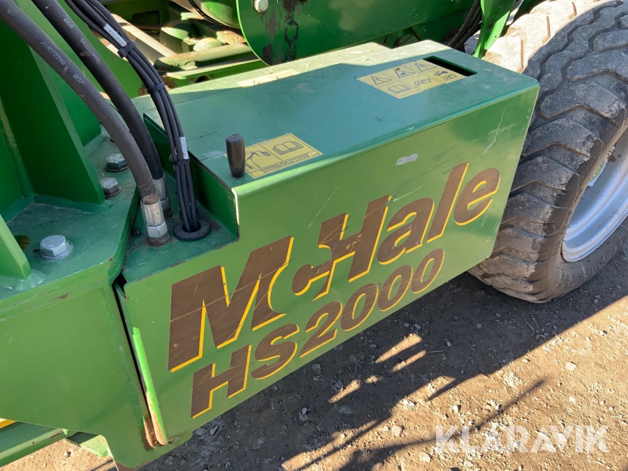 Rundbalsinplastare McHale HS2000