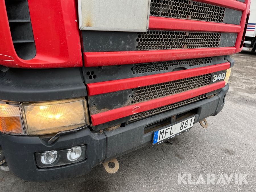 Lastbil Scania 340, Norrköping, Klaravik auktioner