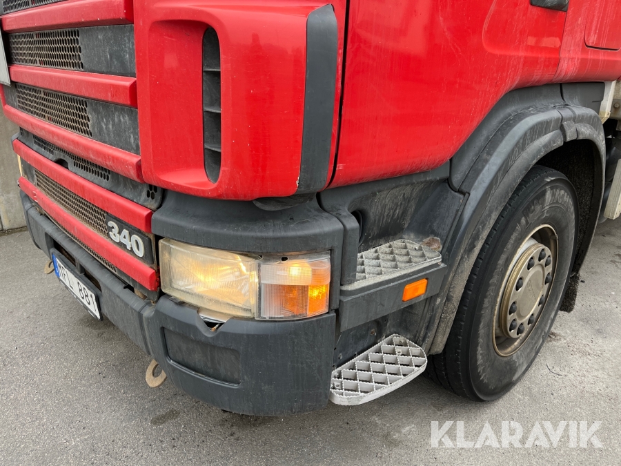 Lastbil Scania 340, Norrköping, Klaravik auktioner