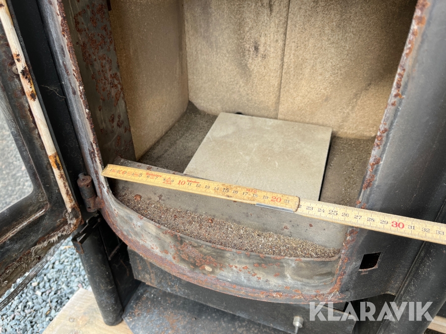 Ved & pelletskamin Ecotech 7kW, Gotland, Klaravik auktioner