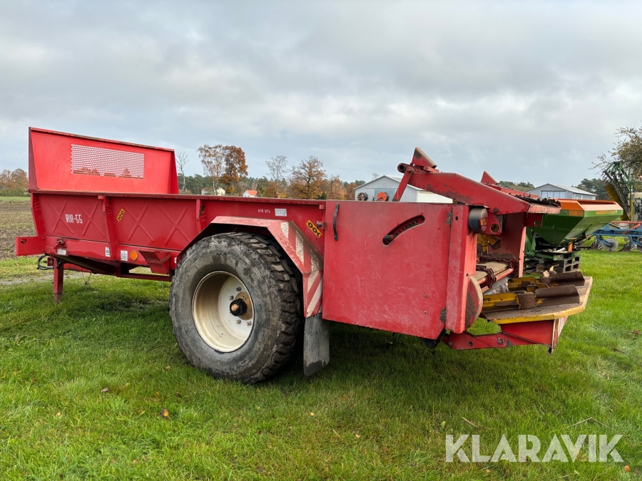 Gödselspridare Agrostroj Pelhrimov RUR-55, Sölvesborg, Klara