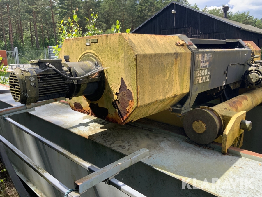 Telfer Kone 12500 kg fem II, Kristianstad, Klaravik auktione