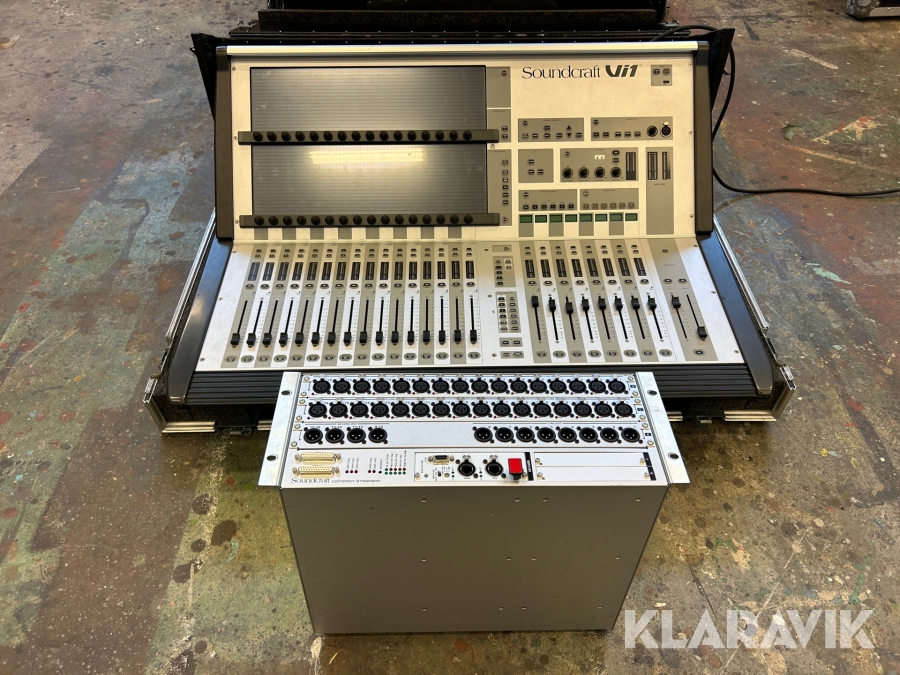 Digitalmixer Soundcraft Vi1, Halmstad, Klaravik auktioner