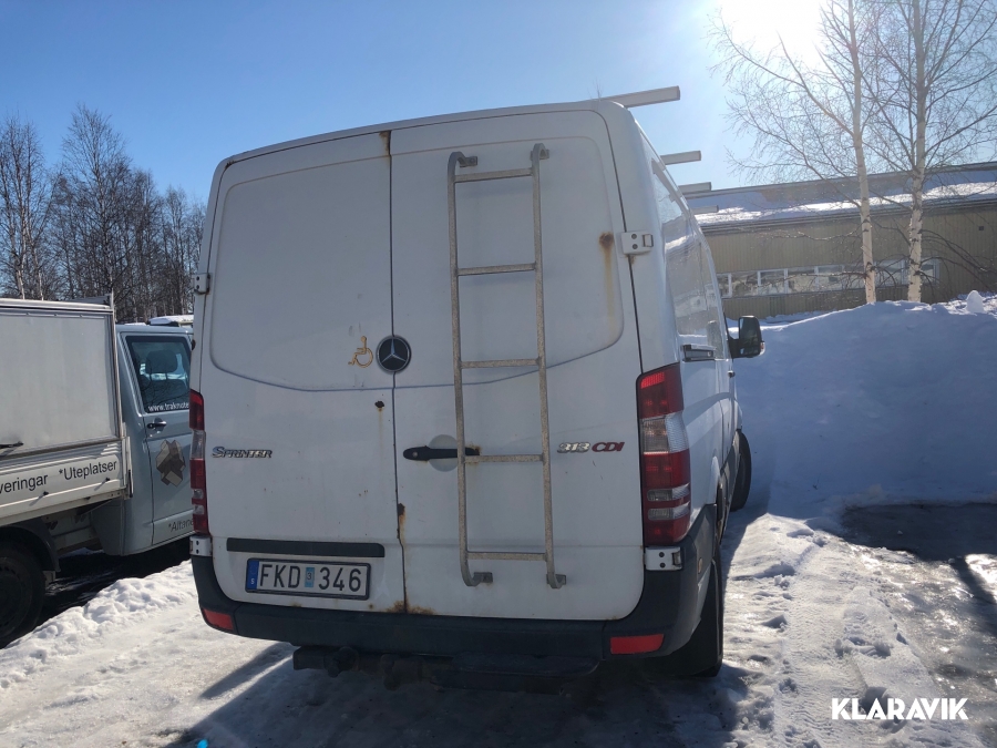 Klaravik Auktioner | Budbil Mercedes sprinter