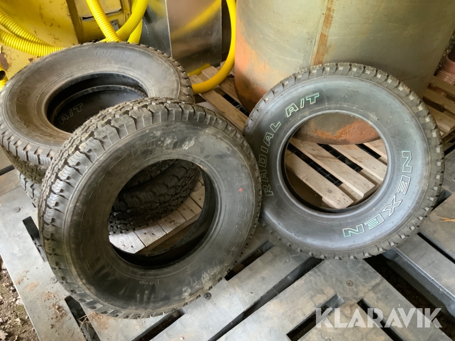 Däck Nexen Radial A/T, Karlskoga, Klaravik auktioner