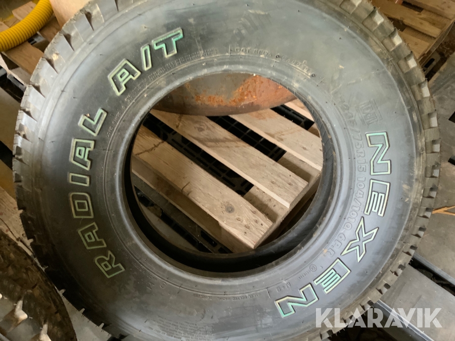 Däck Nexen Radial A/T, Karlskoga, Klaravik auktioner