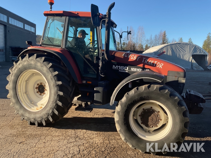Traktor New Holland M160, Älvsbyn, Klaravik auktioner