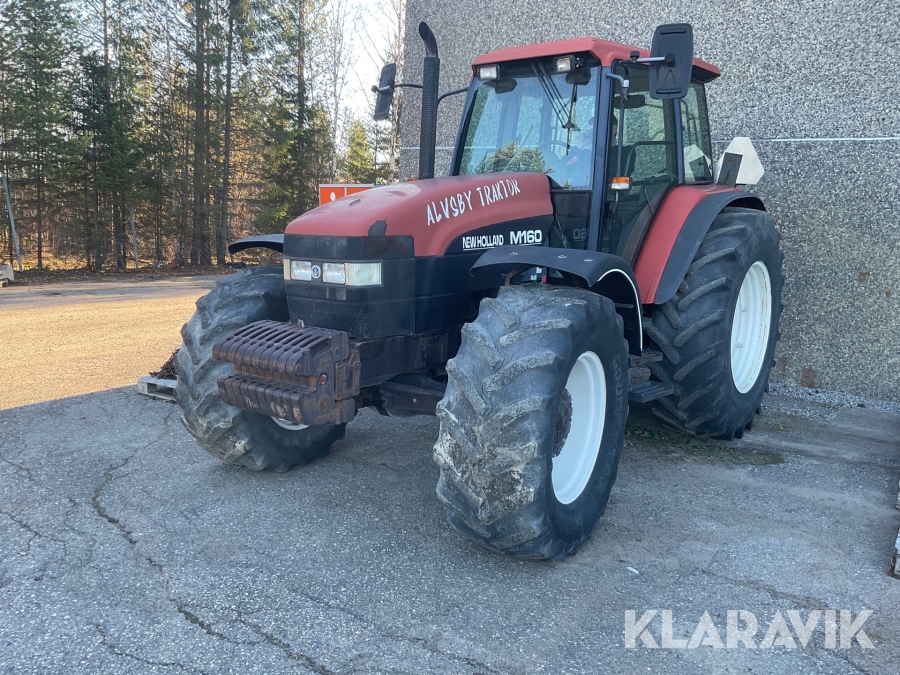 Traktor New Holland M160, Älvsbyn, Klaravik auktioner