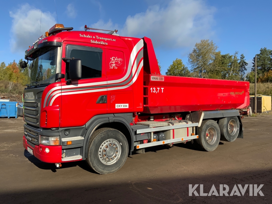 Lastbil Scania G400, Torsås, Klaravik auktioner