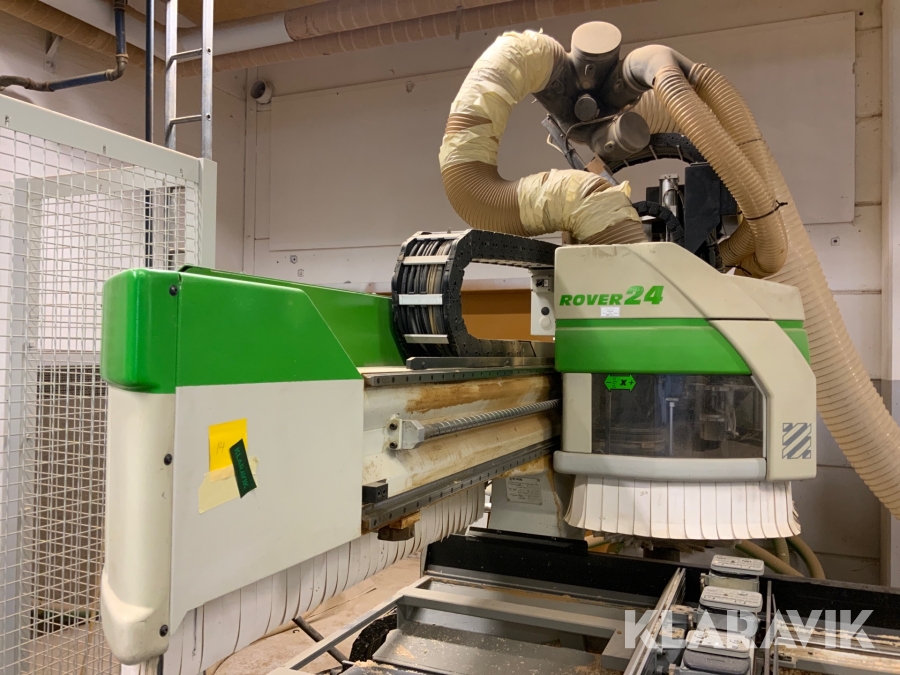 CNC maskin Biesse Rover 24 L, Tibro, Klaravik auktioner