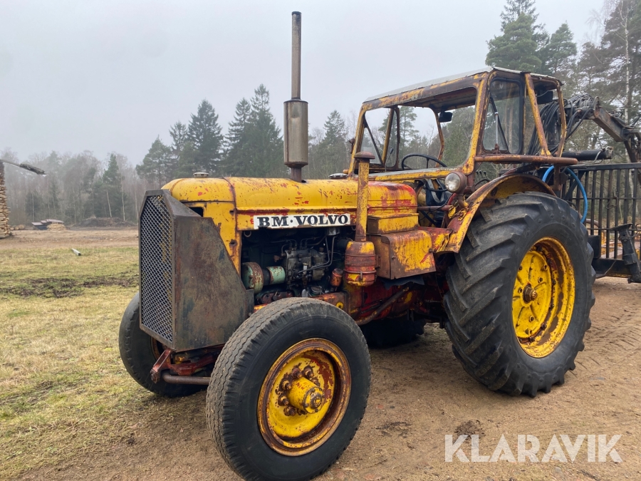 Traktor Volvo BM Bison 470, Ängelholm, Klaravik auktioner