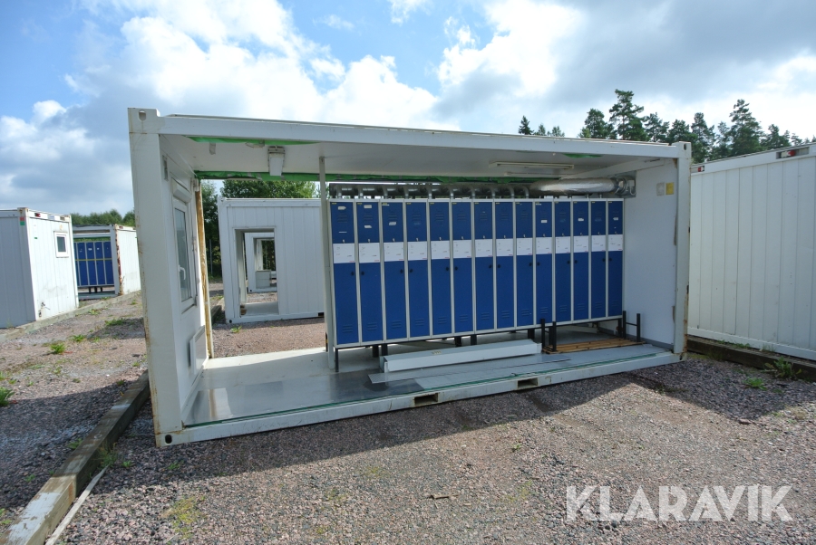 Containermodul CTX containex mittdel utan långväggar, Jön