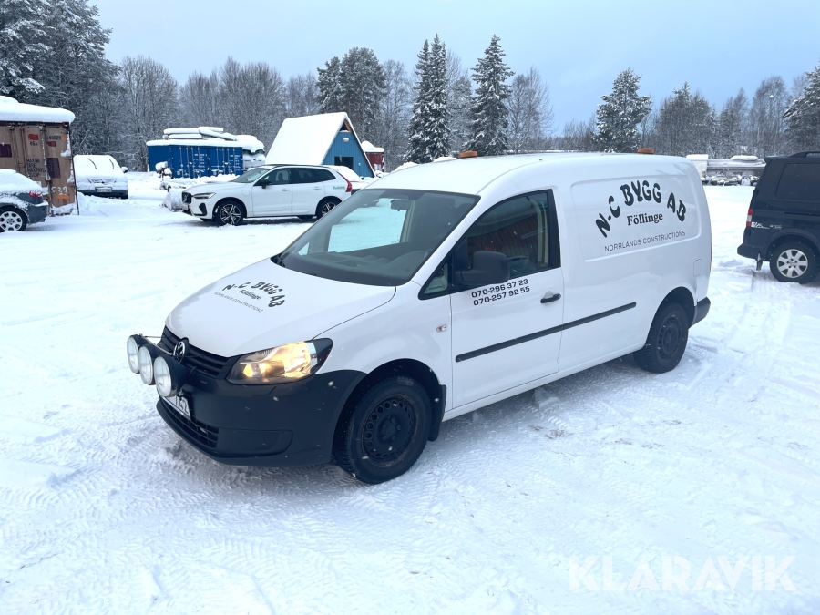 Skåpbil Volkswagen Caddy Maxi 1.6 TDi, Krokom, Klaravik aukt