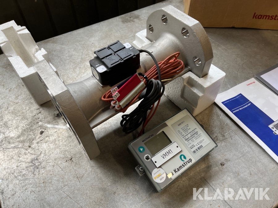 Flödesmätare Kamstrup Multical 601, Varberg, Klaravik auktio