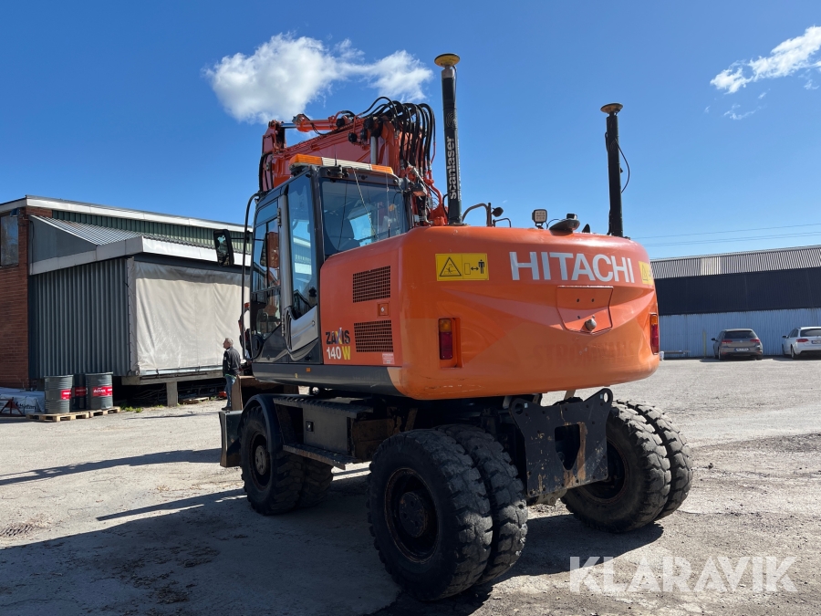 Grävmaskin Hitachi Zaxis 140W-3, Örebro, Klaravik auktioner