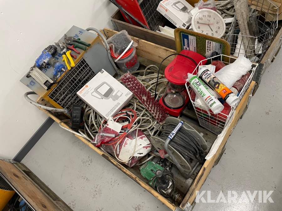 Byggmaterial, Grums, Klaravik auktioner