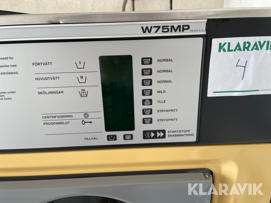 Tvättmaskin Electrolux Wascator W75MP